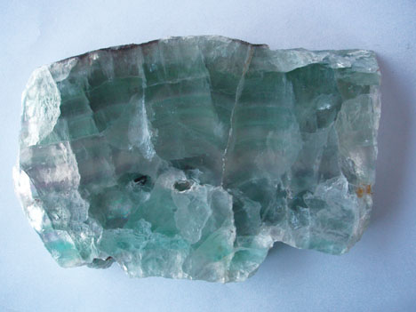 Crystal Wizard Fluorite Large Block Green and Purple 138, Fluorite, 138