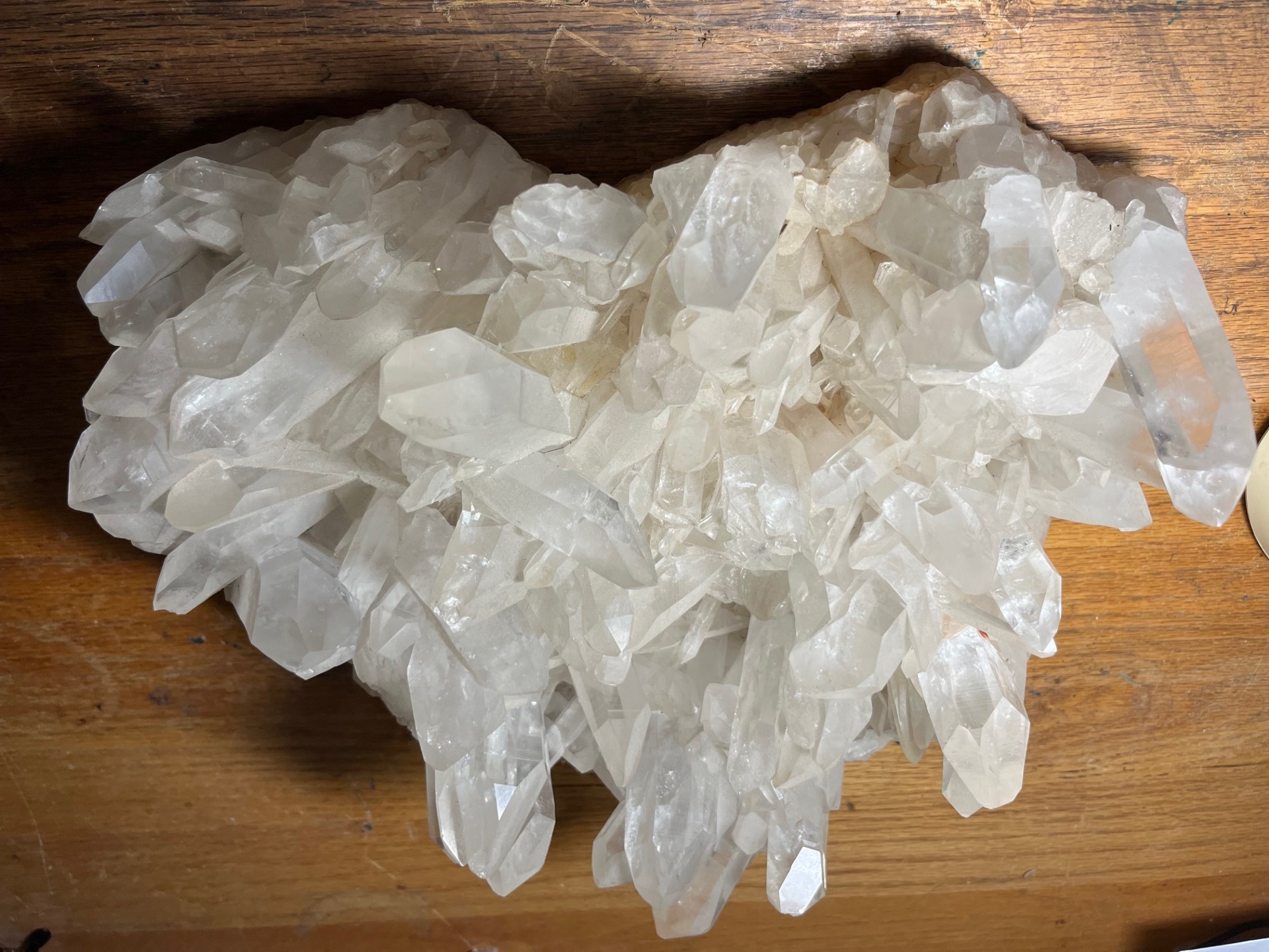 Crystal Wizard Arkansas Cluster is the purest quartz known to mankind ...