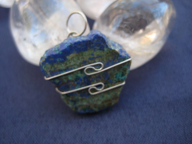 Crystal Wizard Azurite Malachite fuses mental abilities and emotional ...